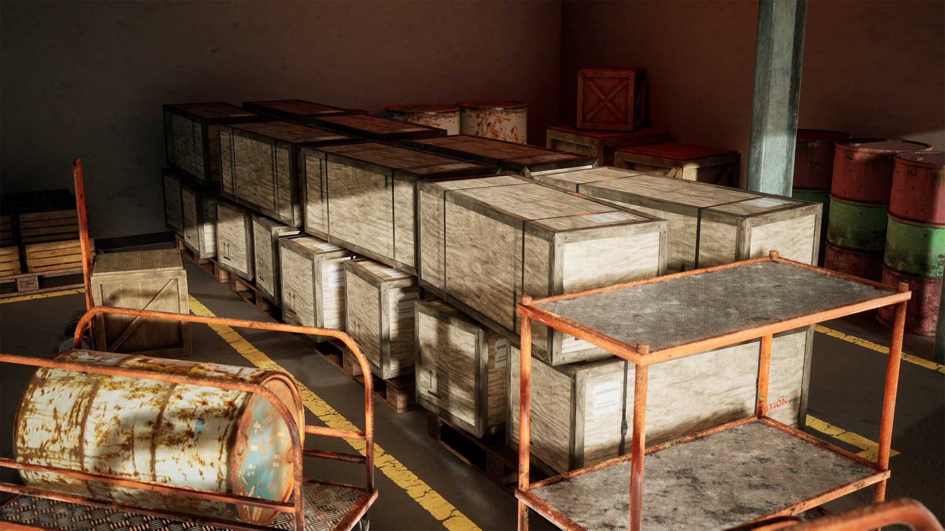 Industrial Carts 22 Assets 3D model - TurboSquid 2108404