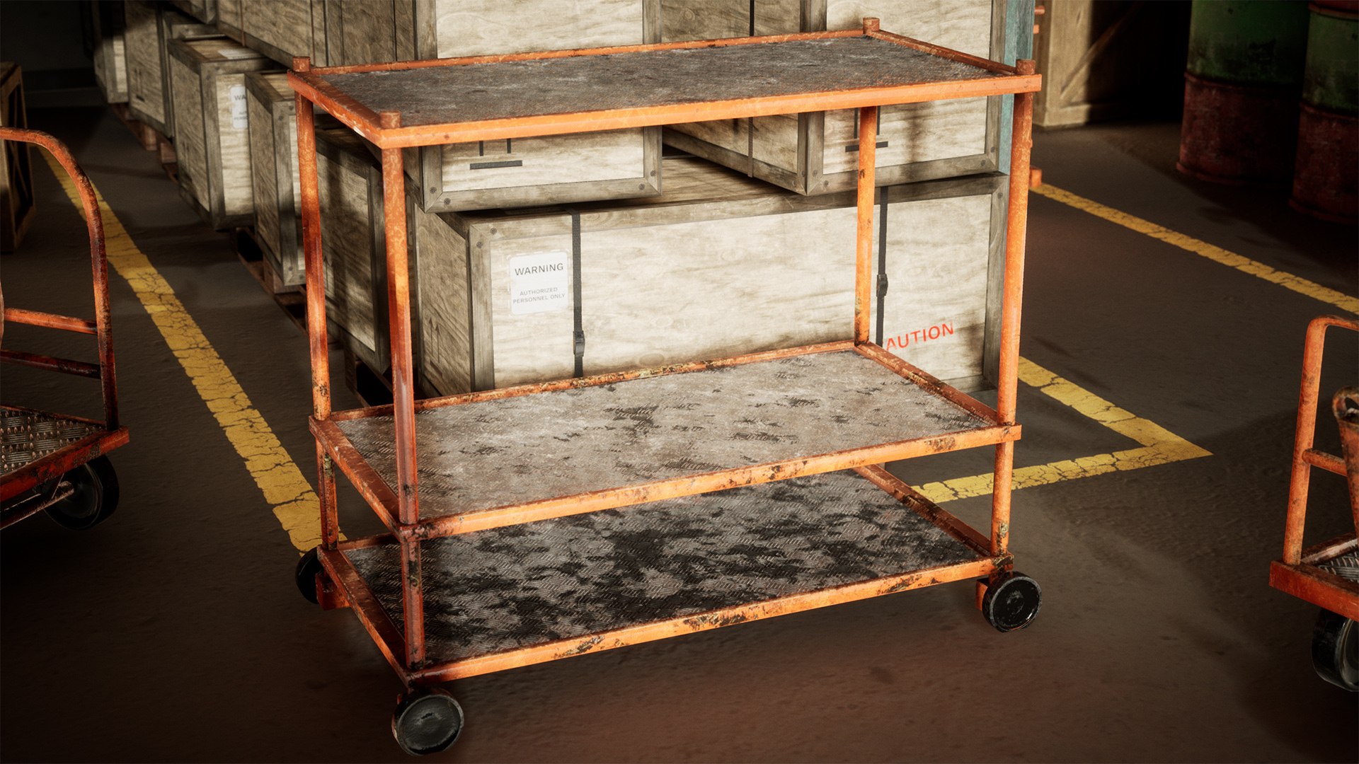 Industrial Carts 22 Assets 3D model - TurboSquid 2108404