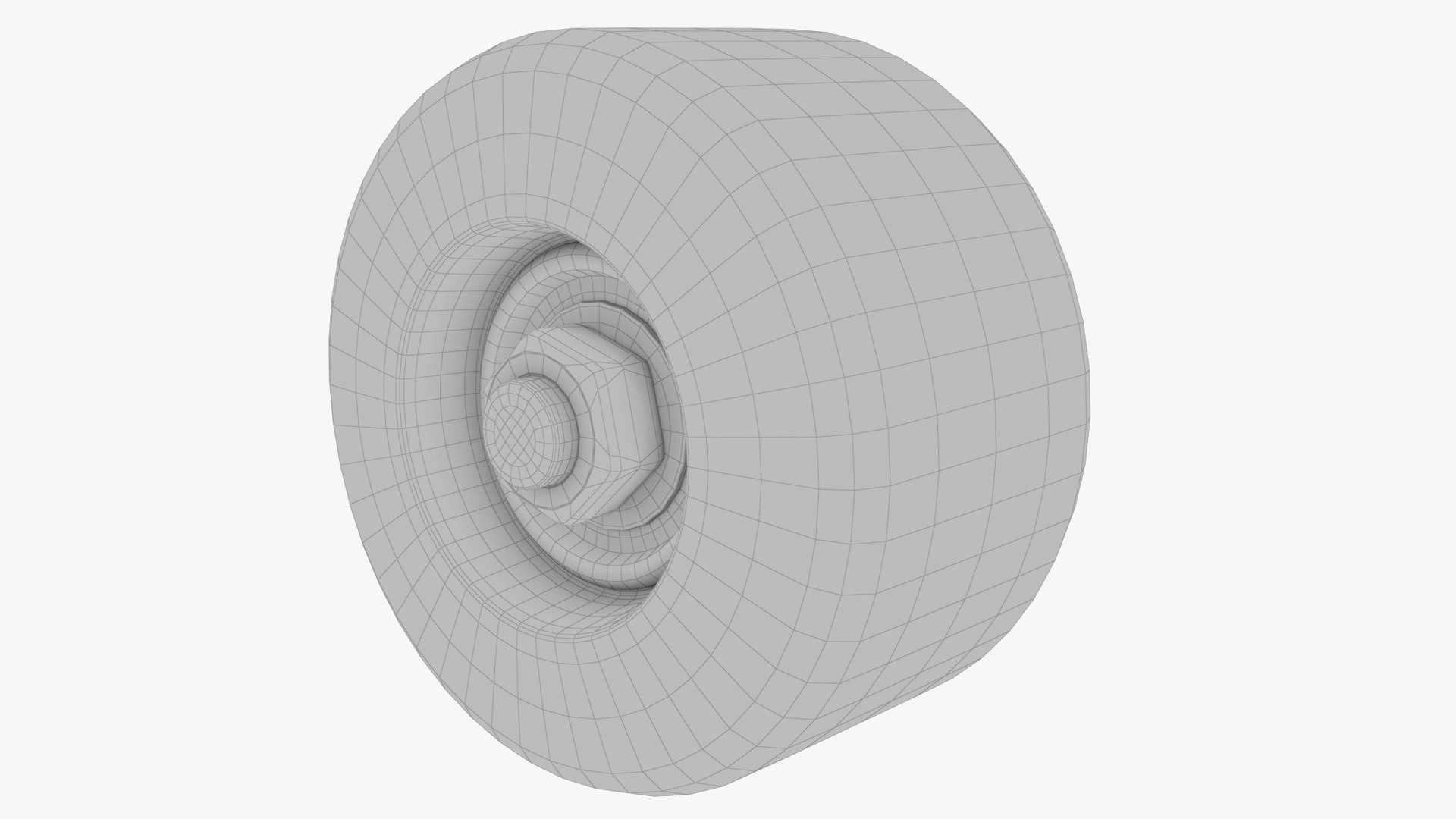 3D Skateboard Wheel V1 model - TurboSquid 2166631