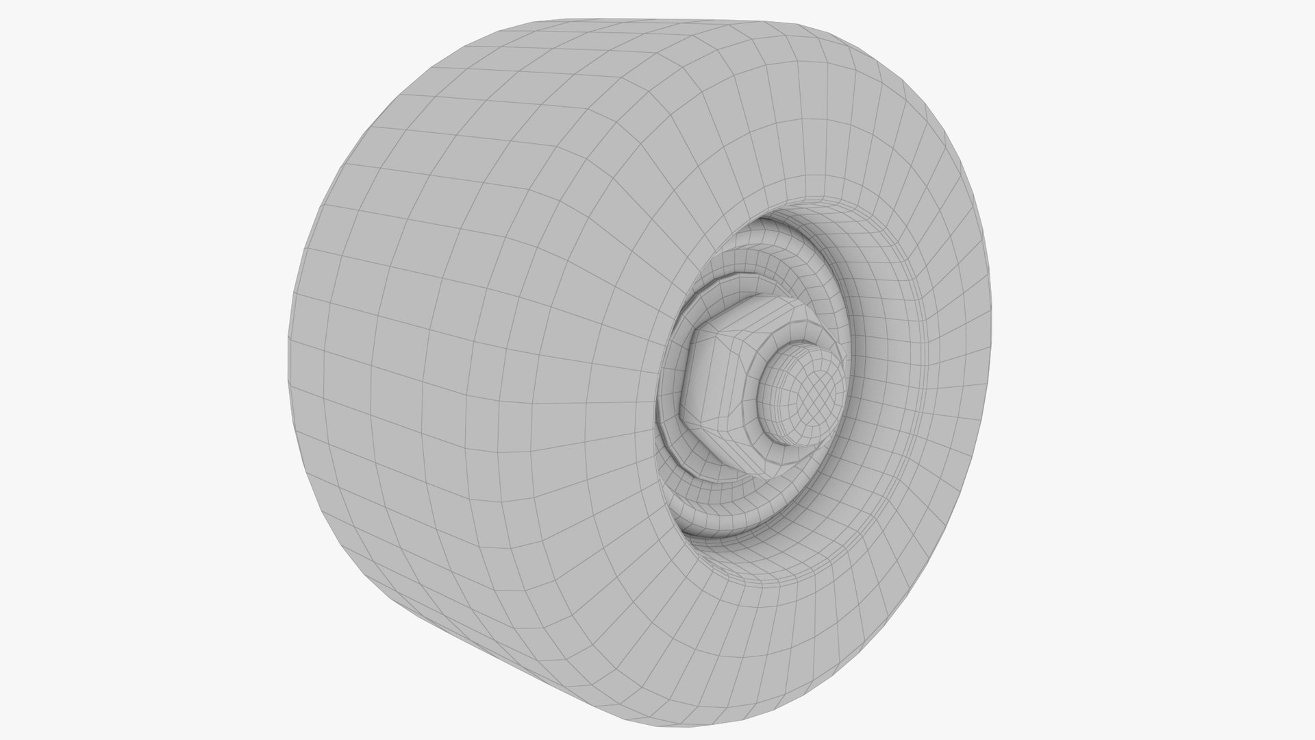 3D Skateboard Wheel V1 model - TurboSquid 2166631