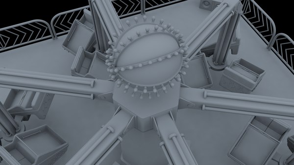 modelo 3d Typhoon Carnival Ride Project - TurboSquid 1371594