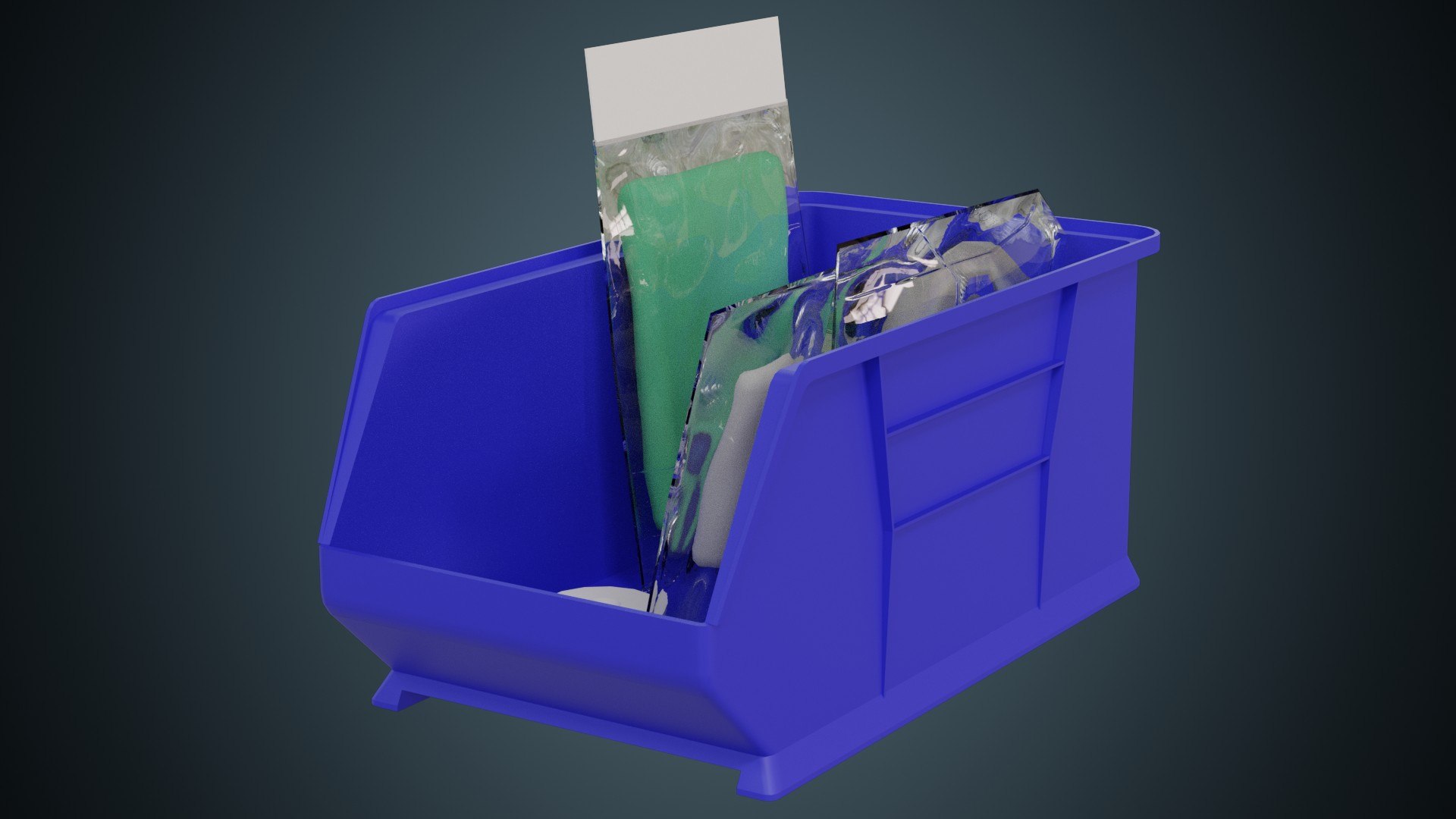 Medical Storage Bin 1 Basic 3D model - TurboSquid 2178398