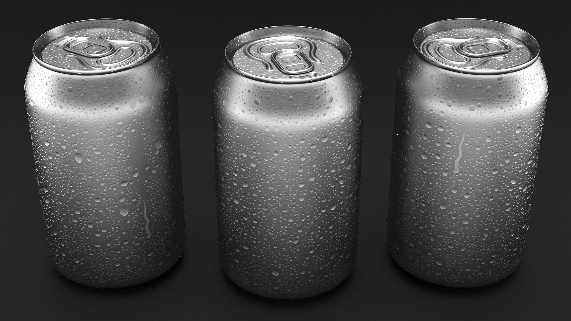 Soda Can With Droplets 330ml Model - TurboSquid 2140336