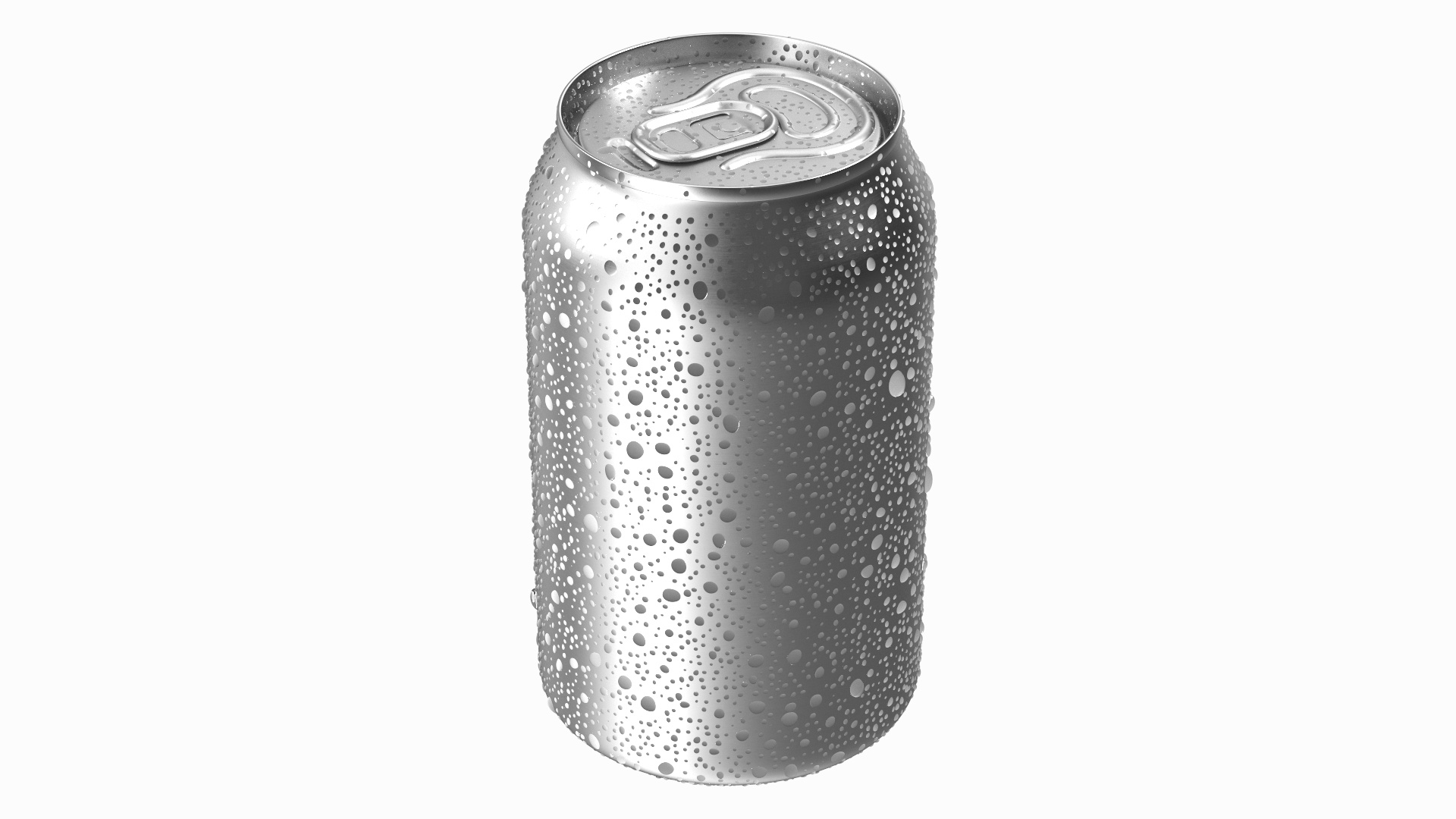 Soda Can With Droplets 330ml Model - TurboSquid 2140336