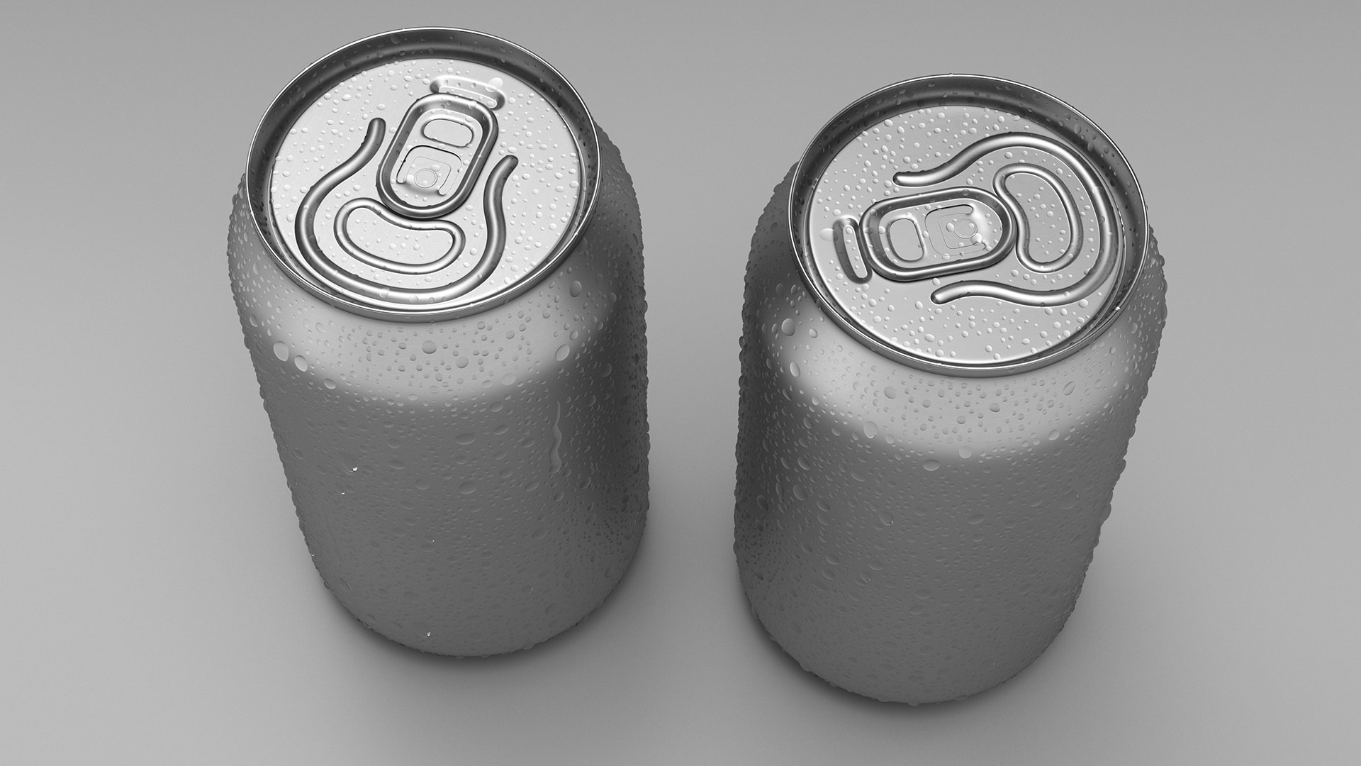Soda Can With Droplets 330ml Model - TurboSquid 2140336