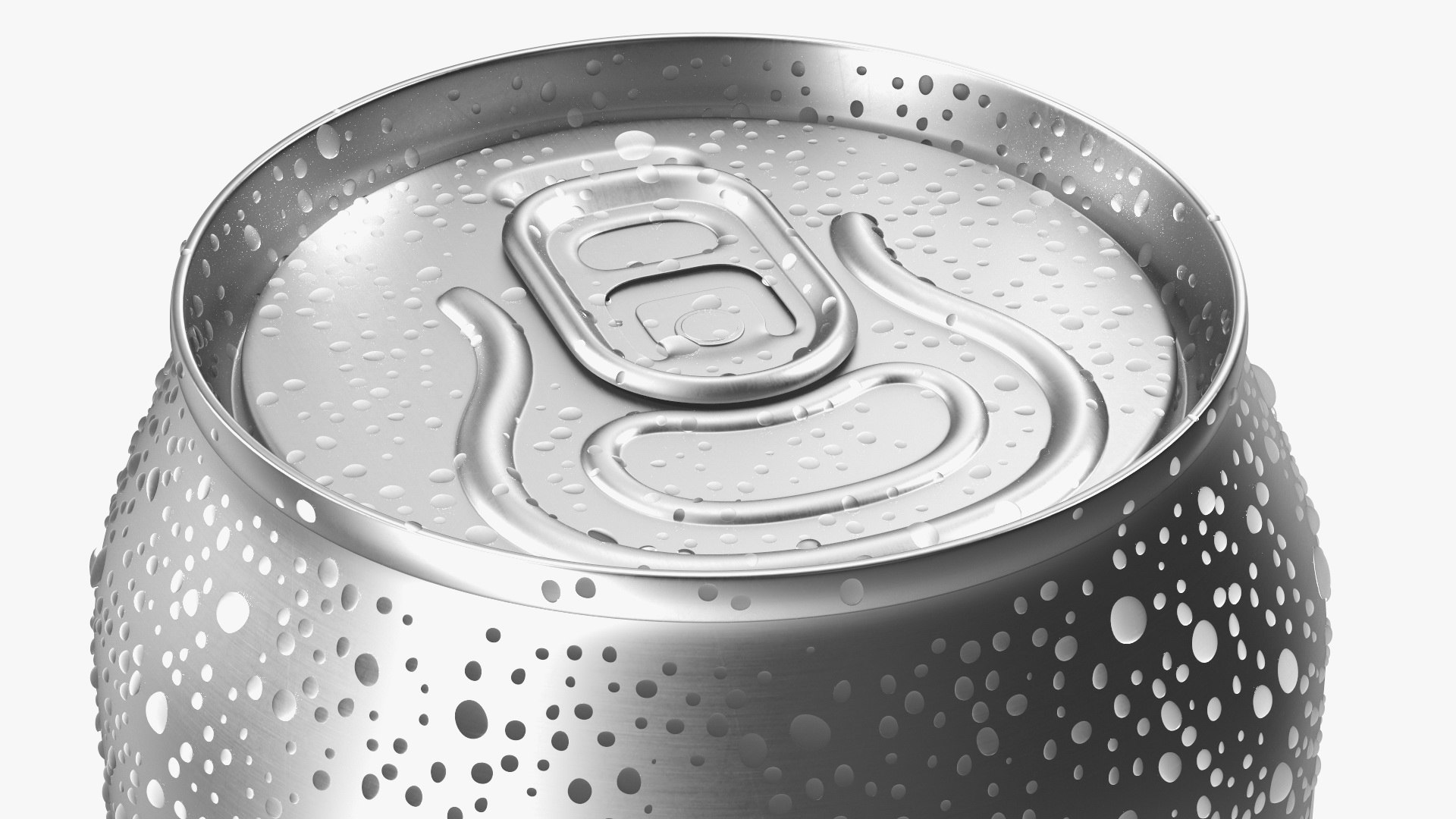 Soda Can With Droplets 330ml Model - TurboSquid 2140336