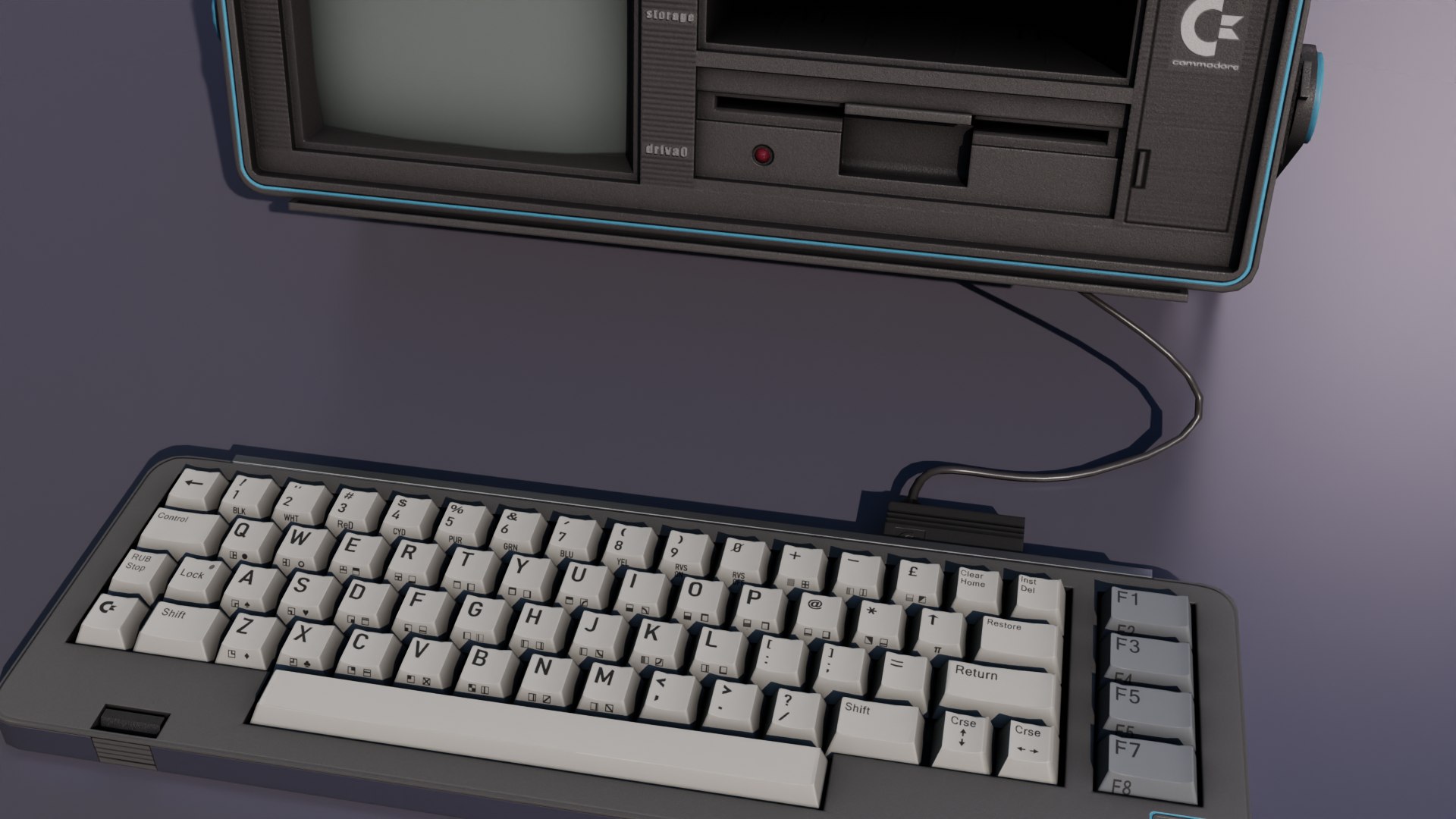 3D Commodore Old Computer Collection - TurboSquid 2344773
