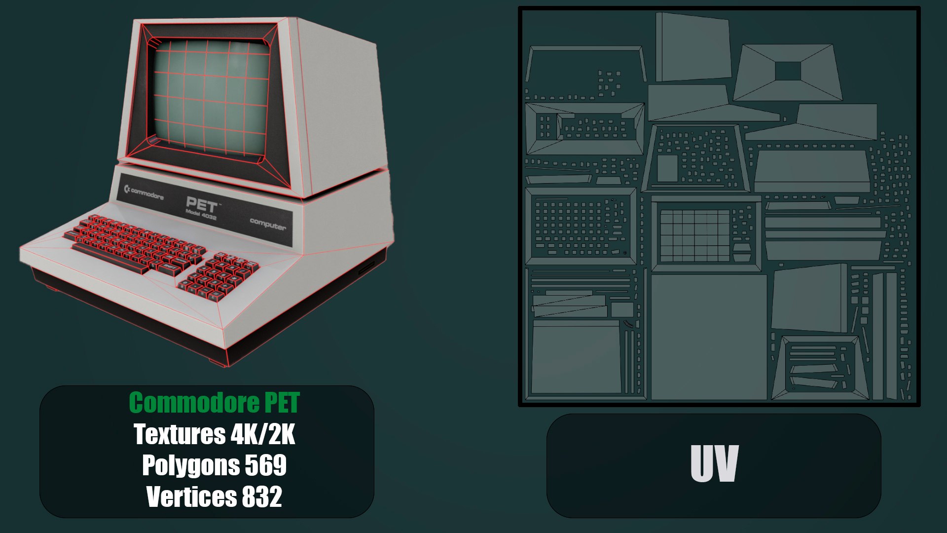 3D Commodore Old Computer Collection - TurboSquid 2344773