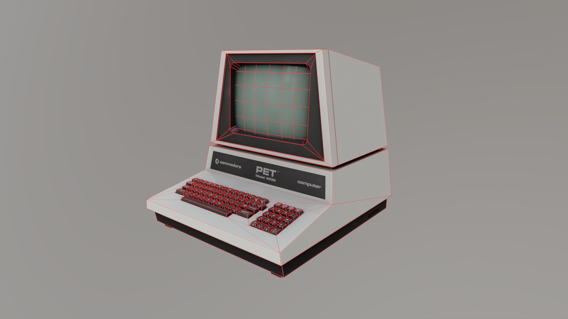 3D Commodore Old Computer Collection - TurboSquid 2344773