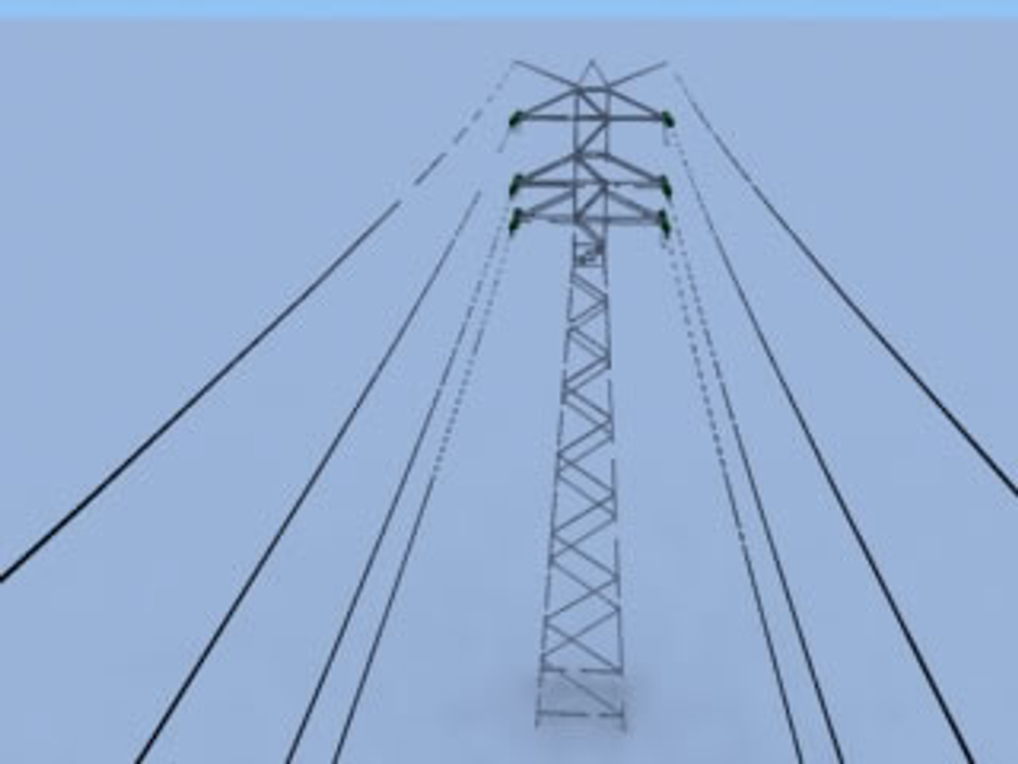 electric tower 3d model