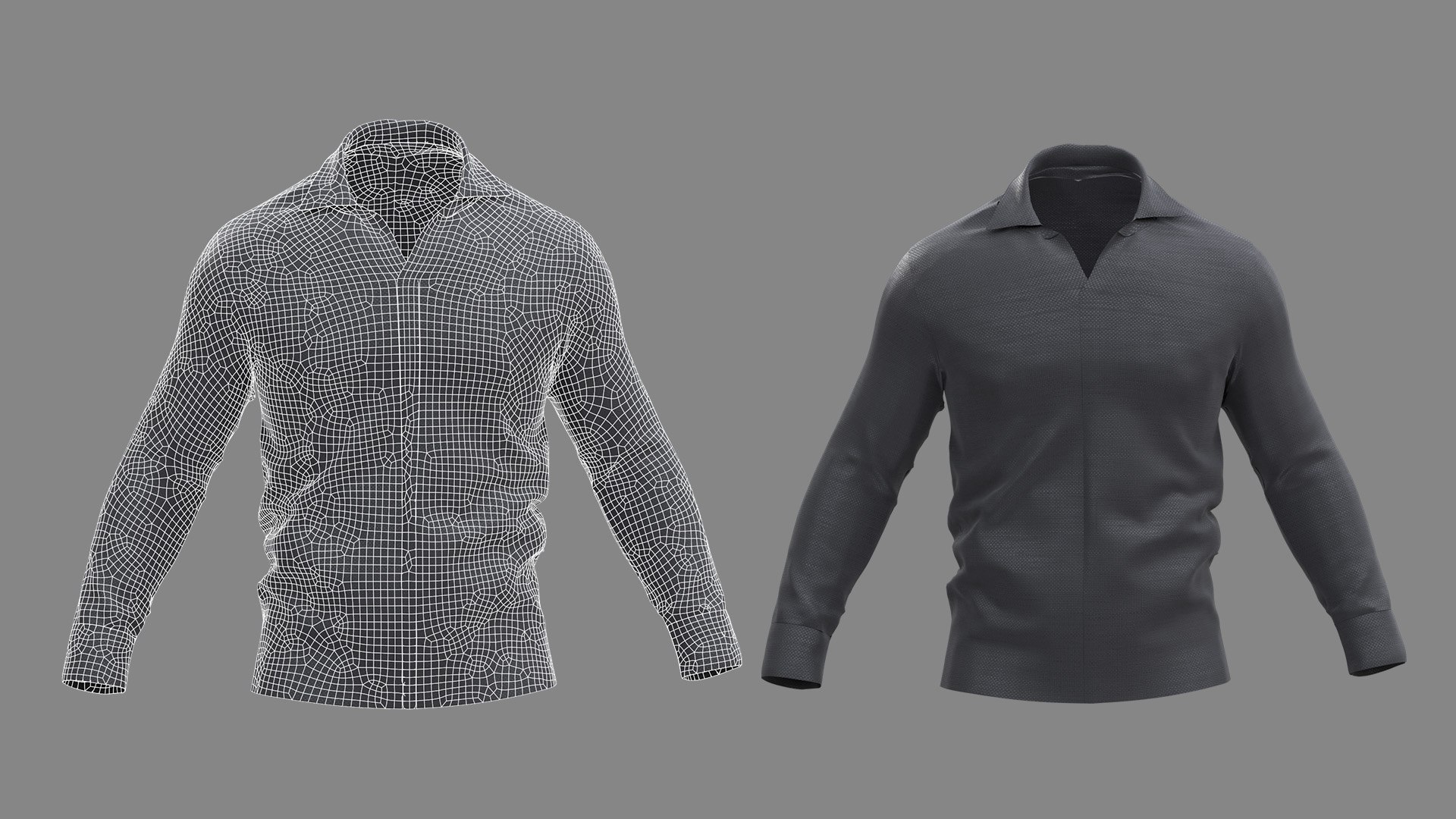 Free Male Shirt 3D - TurboSquid 2083639