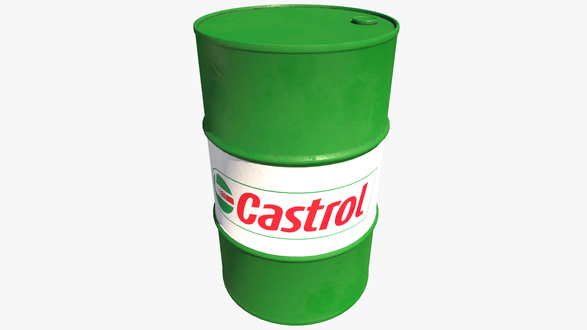 Barrel castrol oil 3D model - TurboSquid 1486942