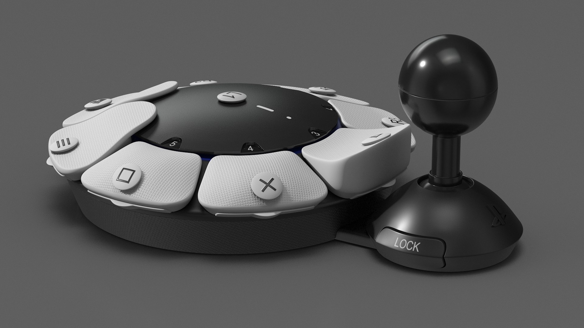 3D Access Controller For PlayStation 5 Off - TurboSquid 2097755