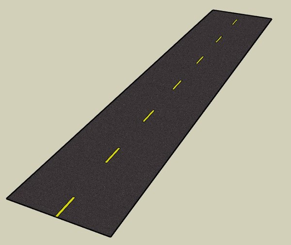 SketchUp Road Models | TurboSquid