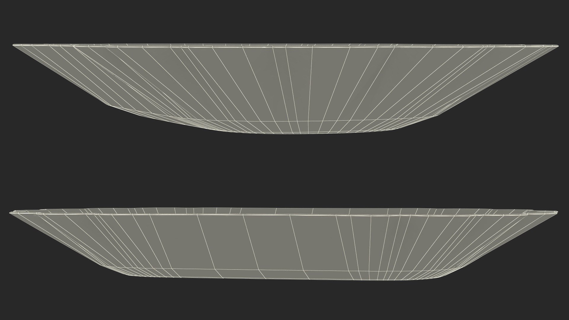 3D Brown Curly Paper Plate model - TurboSquid 2079662