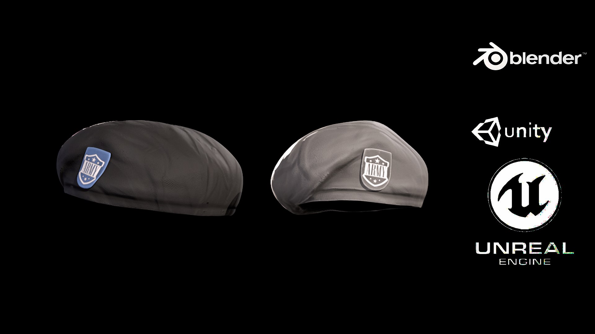 Military Hat Pack Model - TurboSquid 2391804