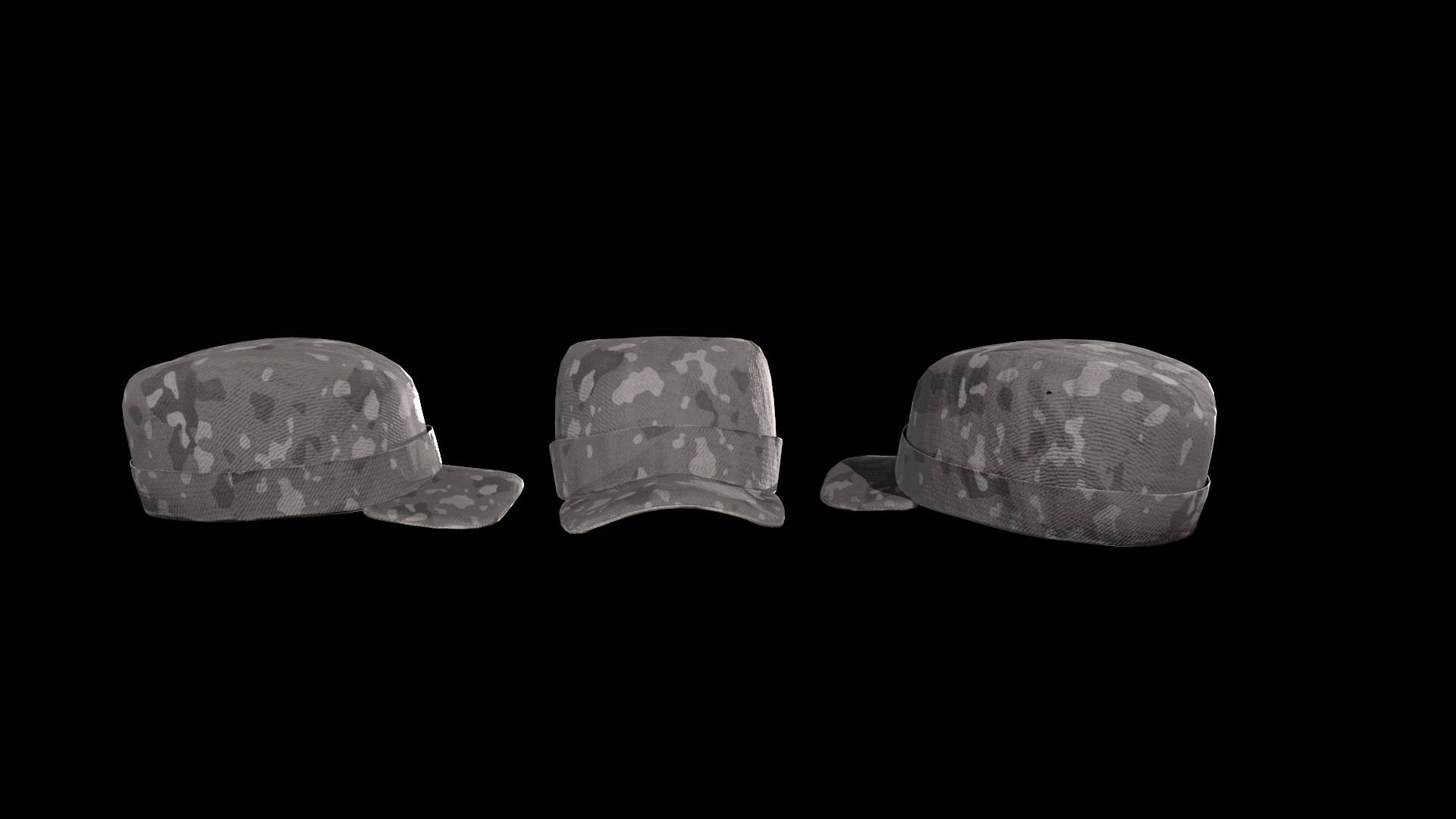 Military Hat Pack Model - TurboSquid 2391804