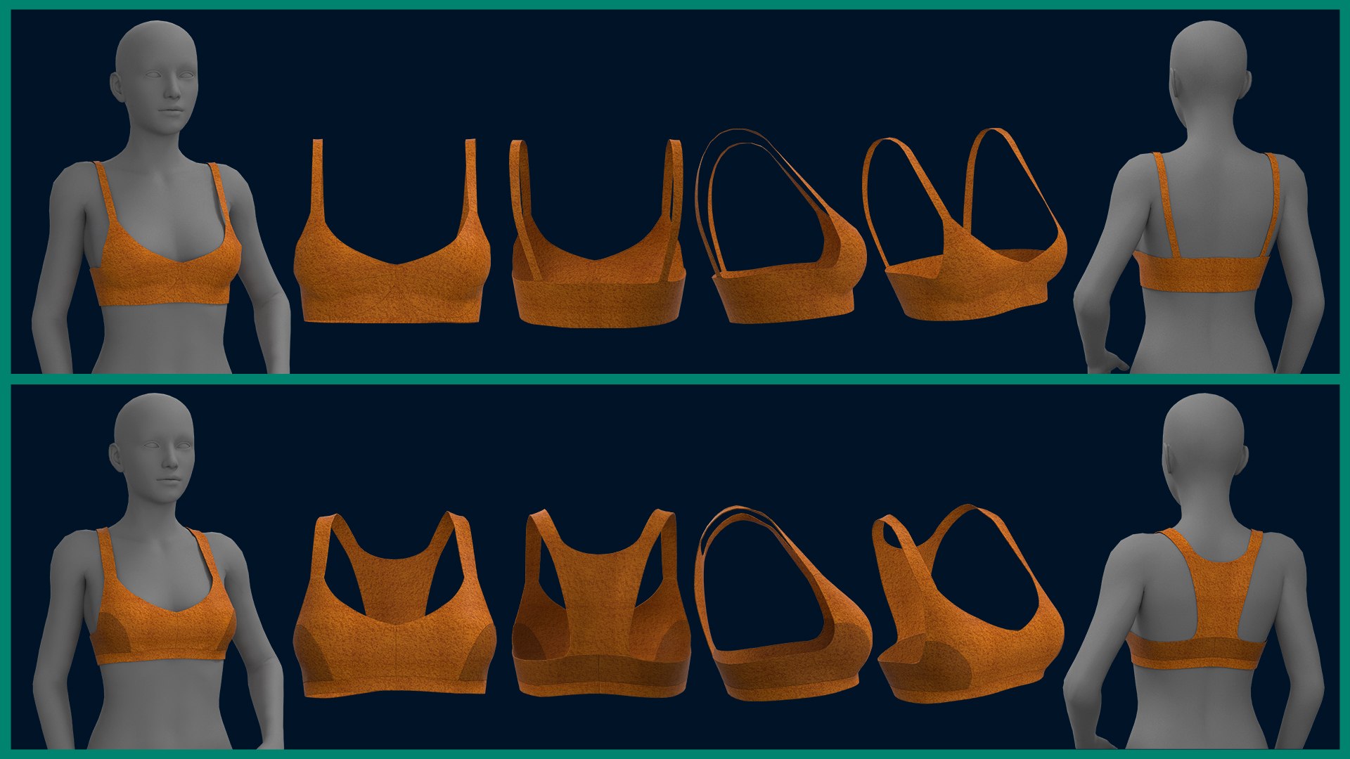 12 Bra 3D Model - TurboSquid 2368639
