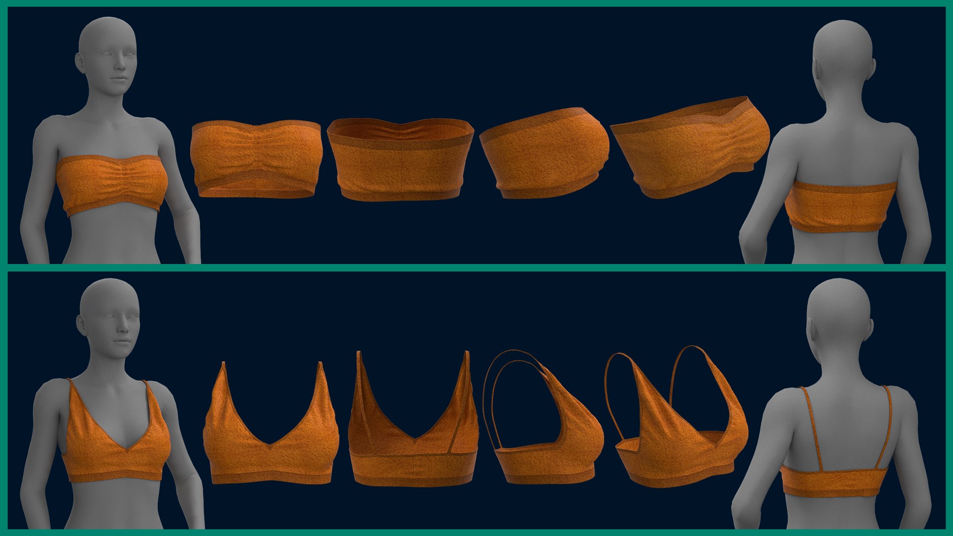 12 Bra 3D Model - TurboSquid 2368639