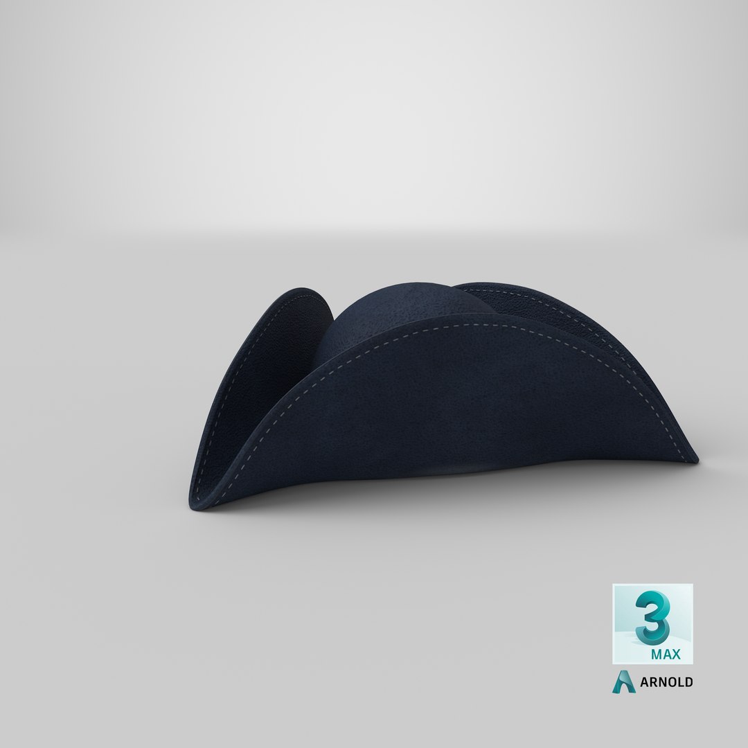 Pirate hat 3D model - TurboSquid 1435374