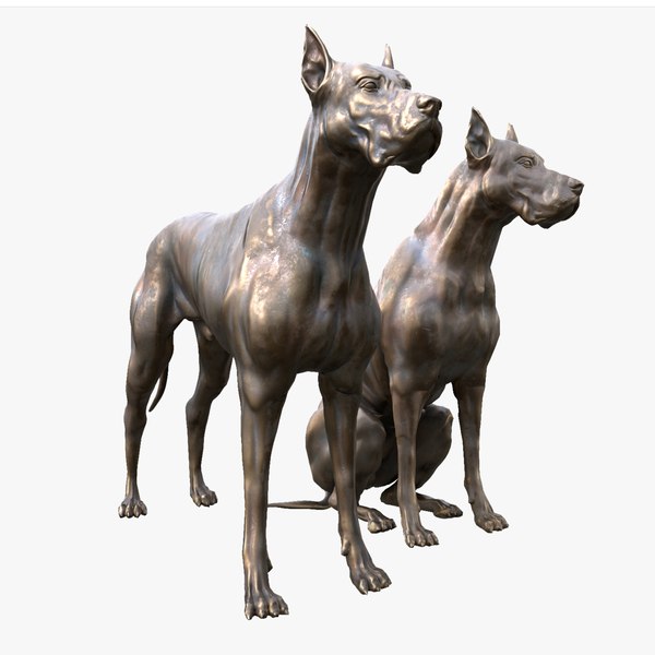 3D Dog Sculpture model - TurboSquid 1931400