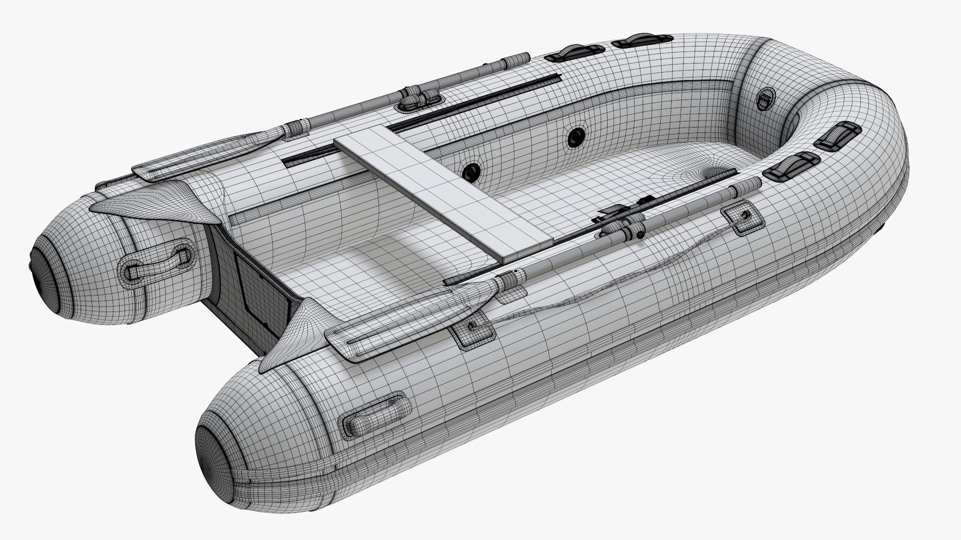 3D Inflatable Boat - TurboSquid 1621733