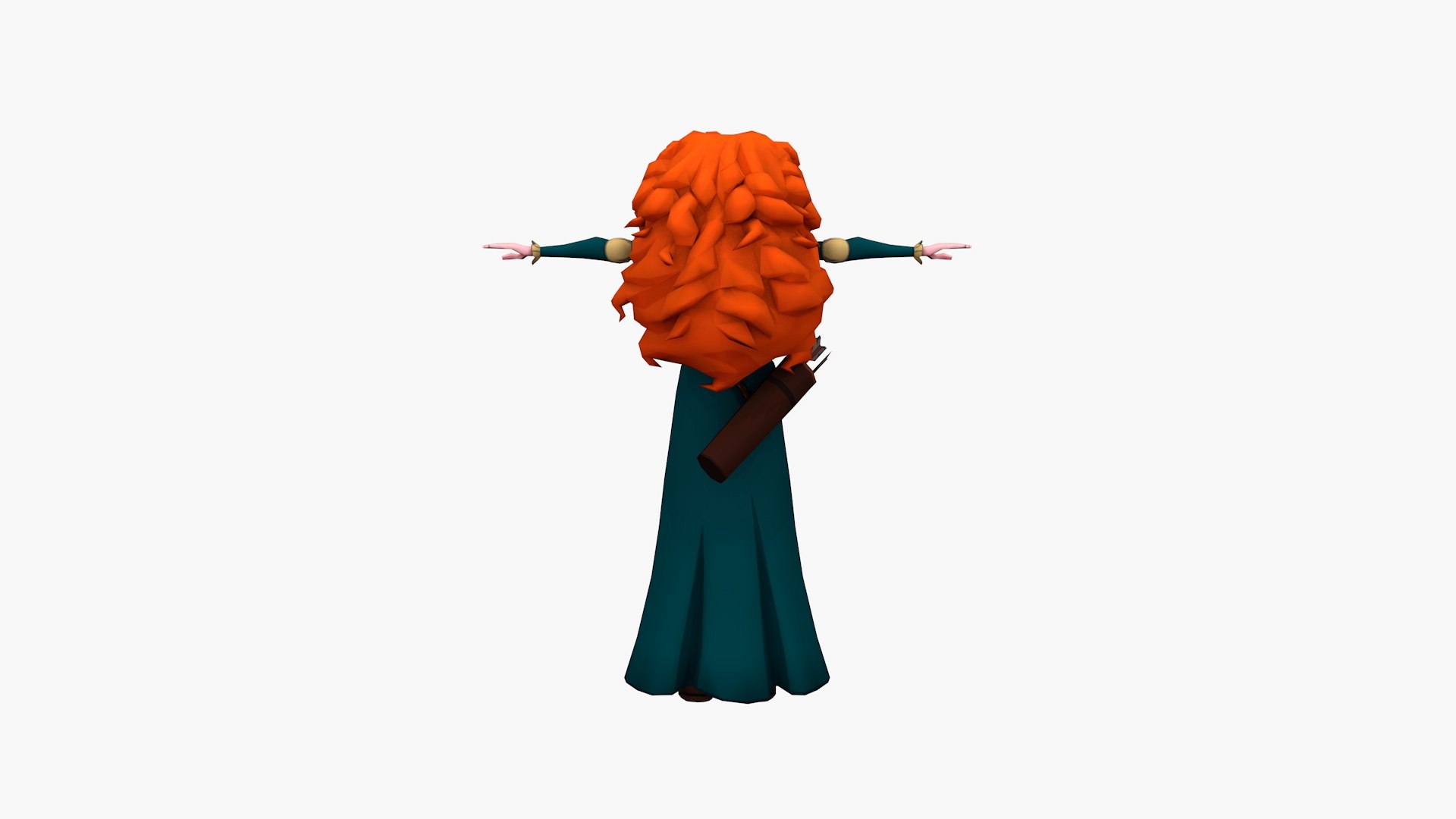 3D Model Merida - Brave - TurboSquid 2405943