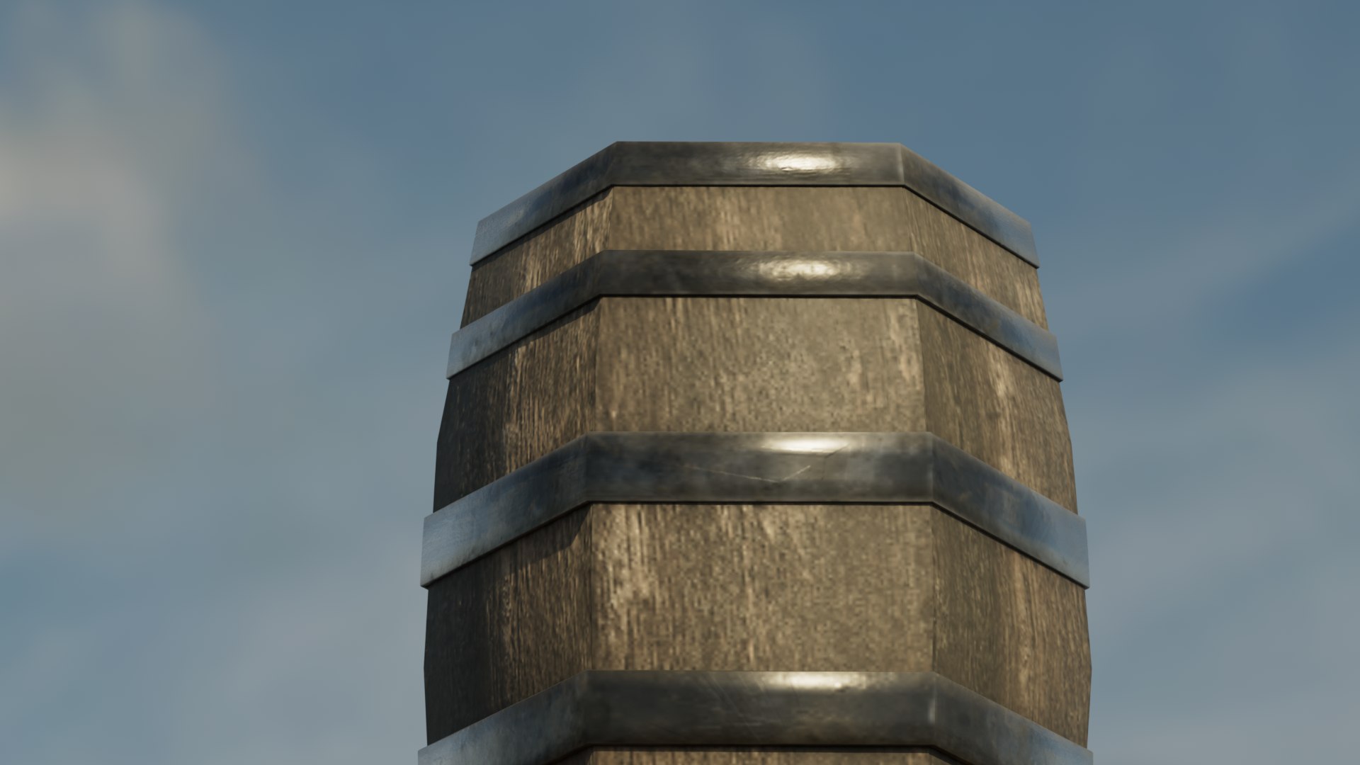 Low Poly Barrel Model - TurboSquid 2249886