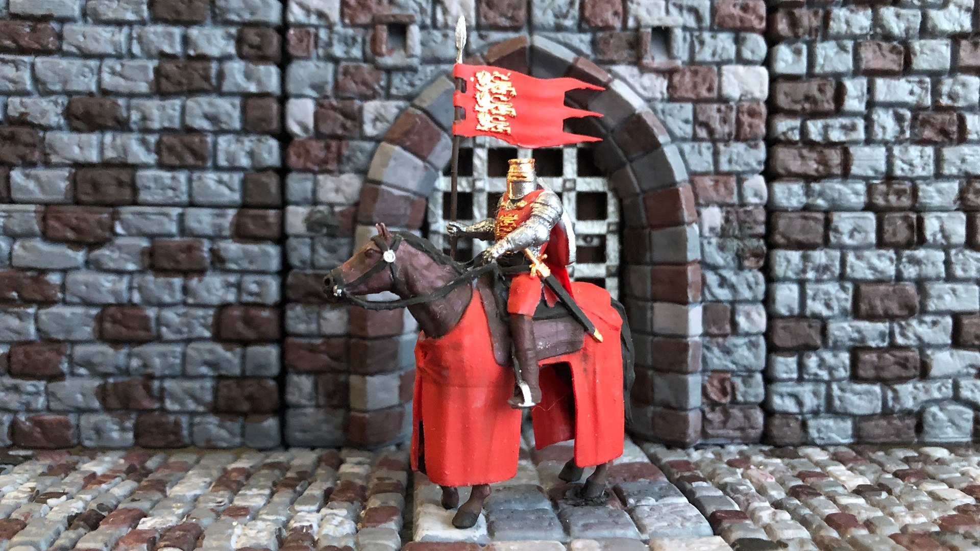 3D Model English Crusader Cavalry 1 - TurboSquid 2320130