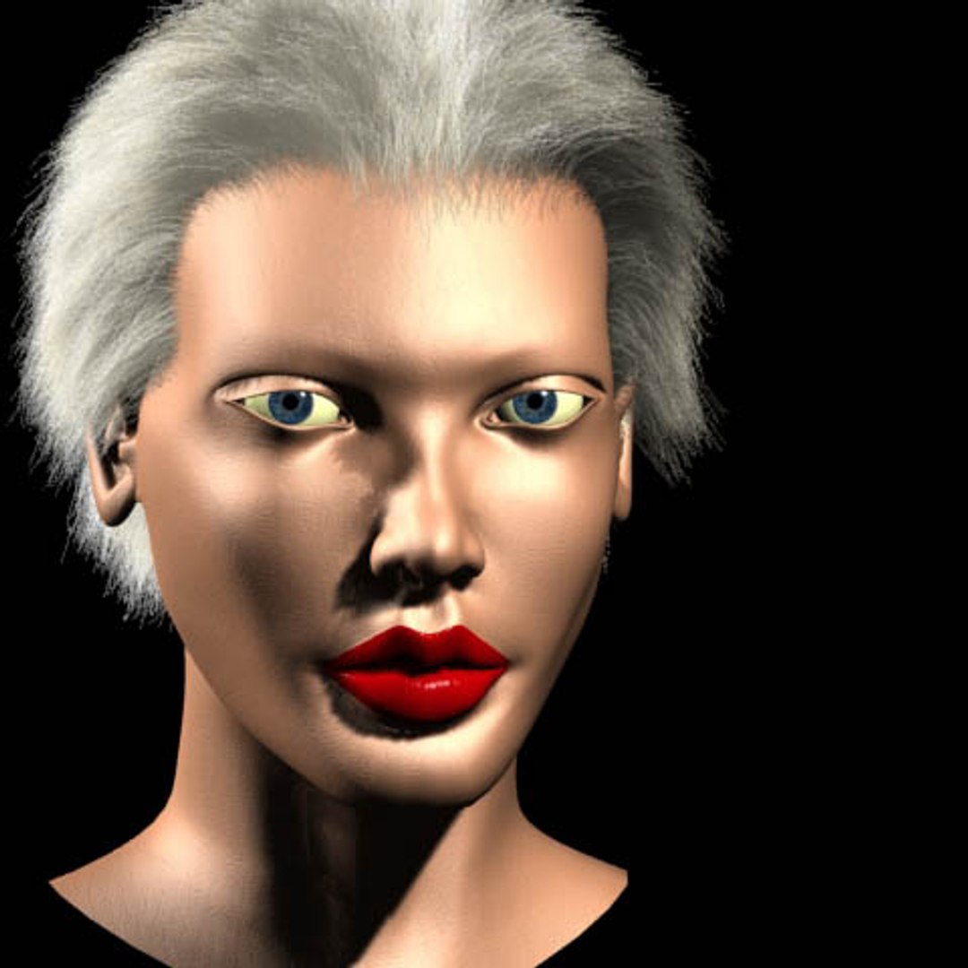 Lightwave Realistic Female Head