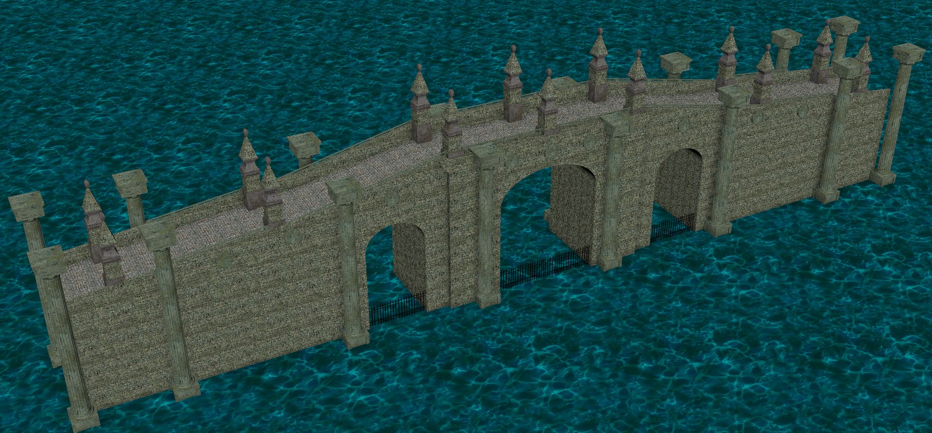 3D Bridge Fantasy Model - TurboSquid 1343290