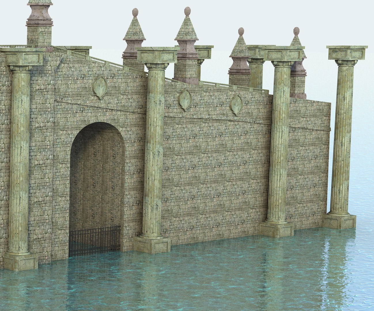 3D Bridge Fantasy Model - TurboSquid 1343290
