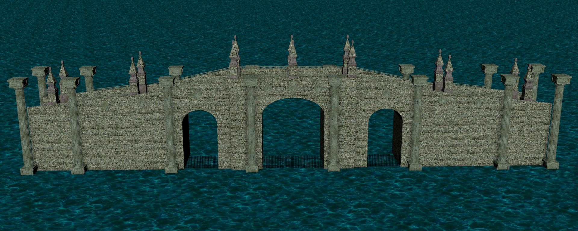 3D Bridge Fantasy Model - TurboSquid 1343290