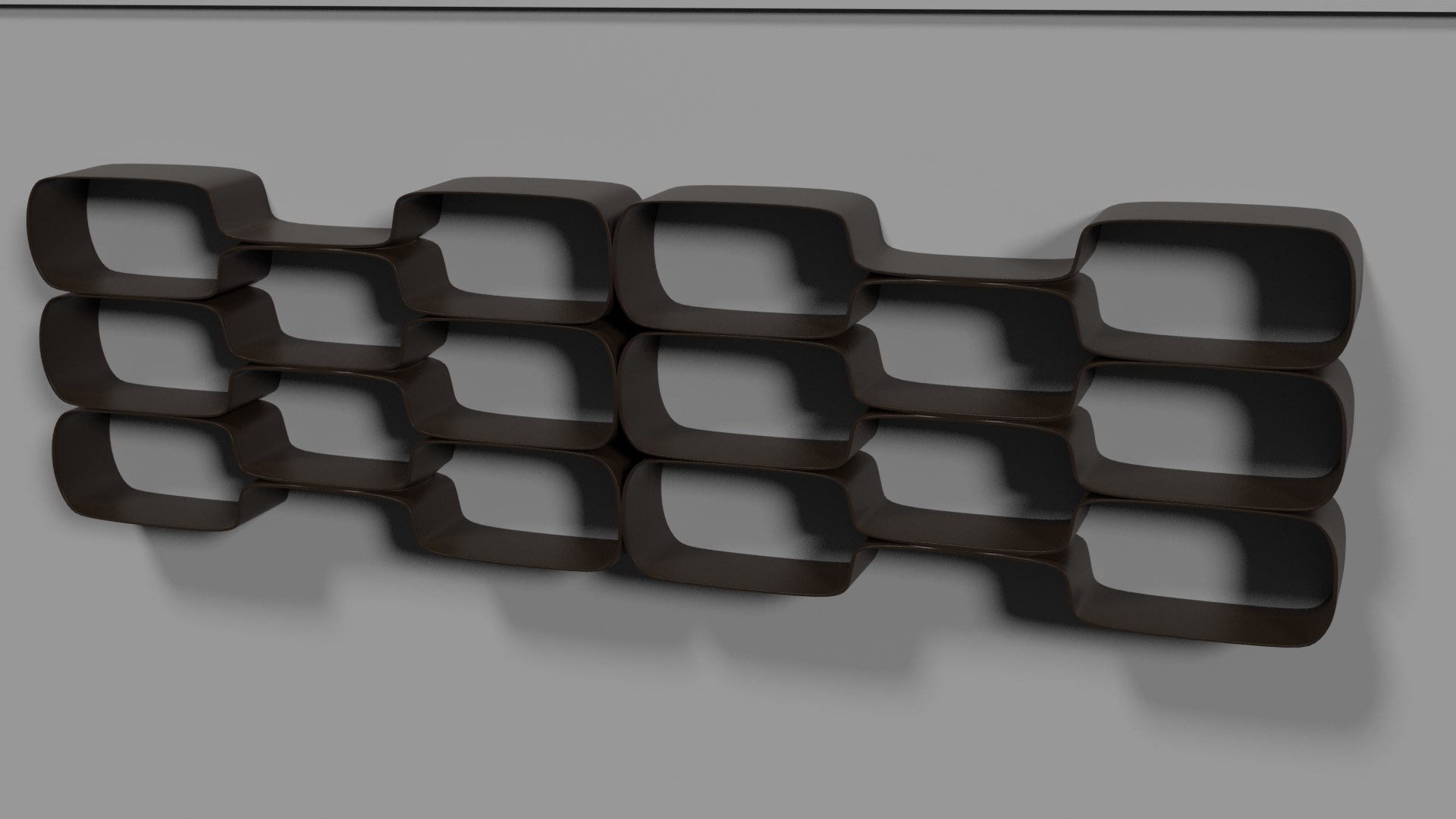 Designer Hanging Shelf 3D model - TurboSquid 1824856