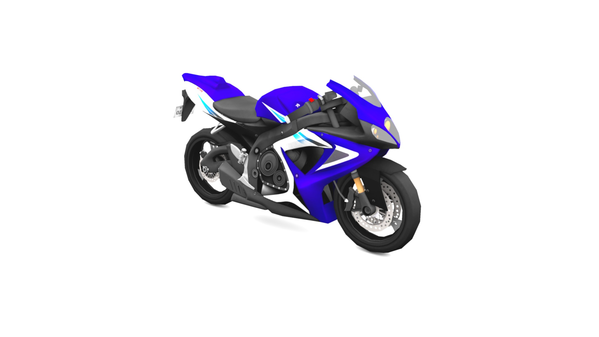 Suzuki GSX-R 600 2011 3D Model - TurboSquid 1880254