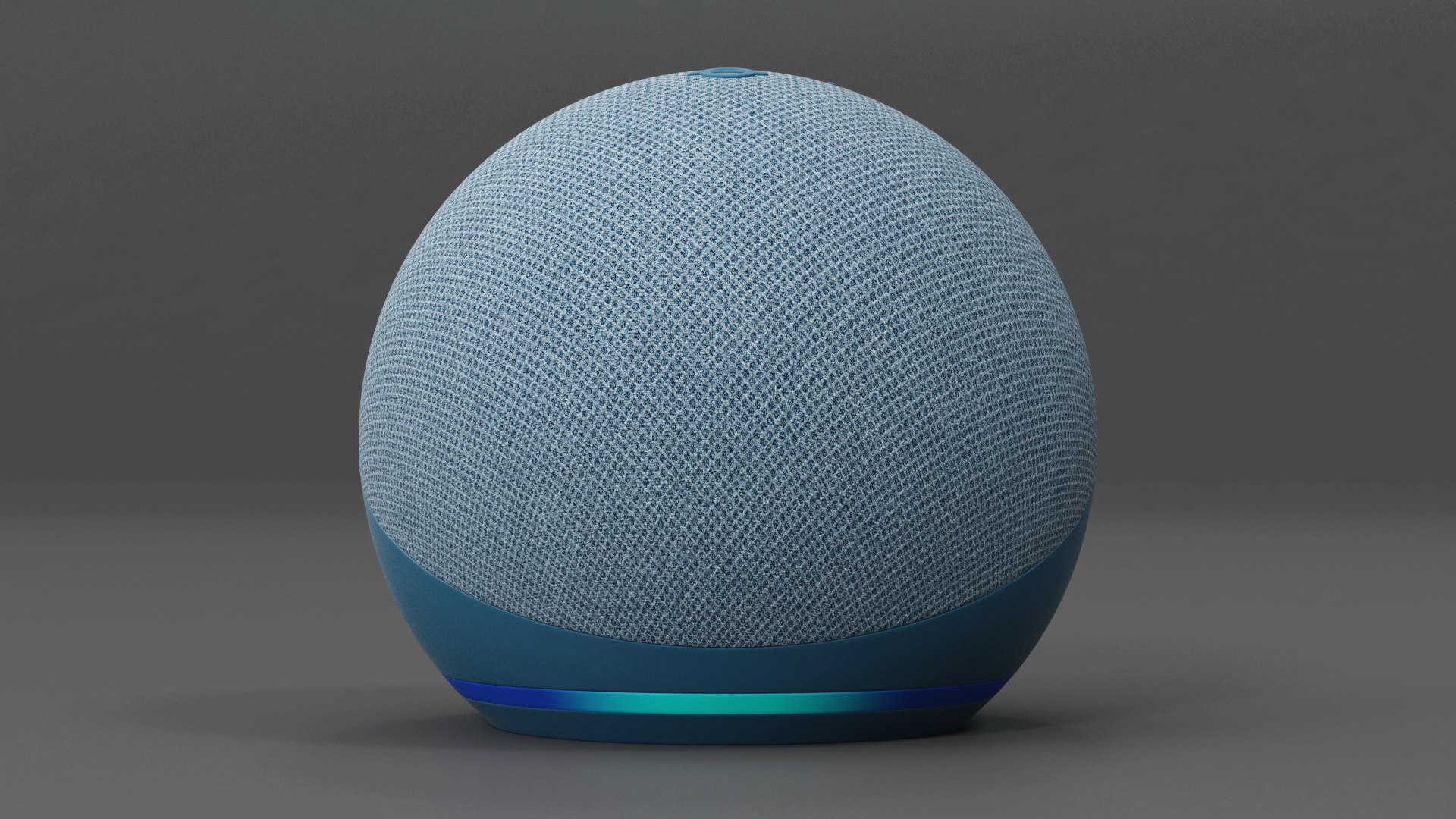 3D model Amazon Echo Dot 4rd Generation Twilight Blue - TurboSquid 2031267