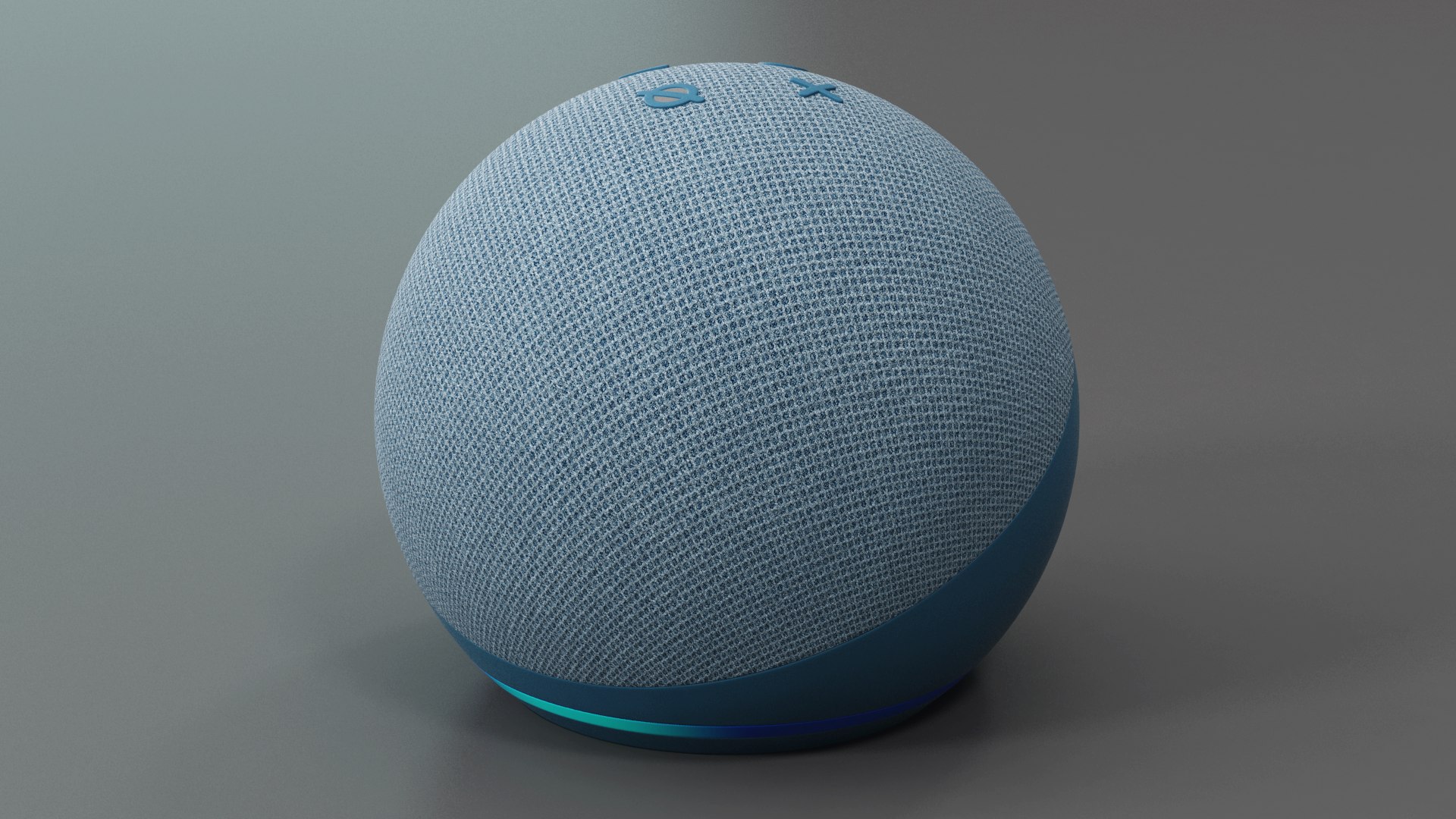 3D Model Amazon Echo Dot 4rd Generation Twilight Blue - TurboSquid 2031267