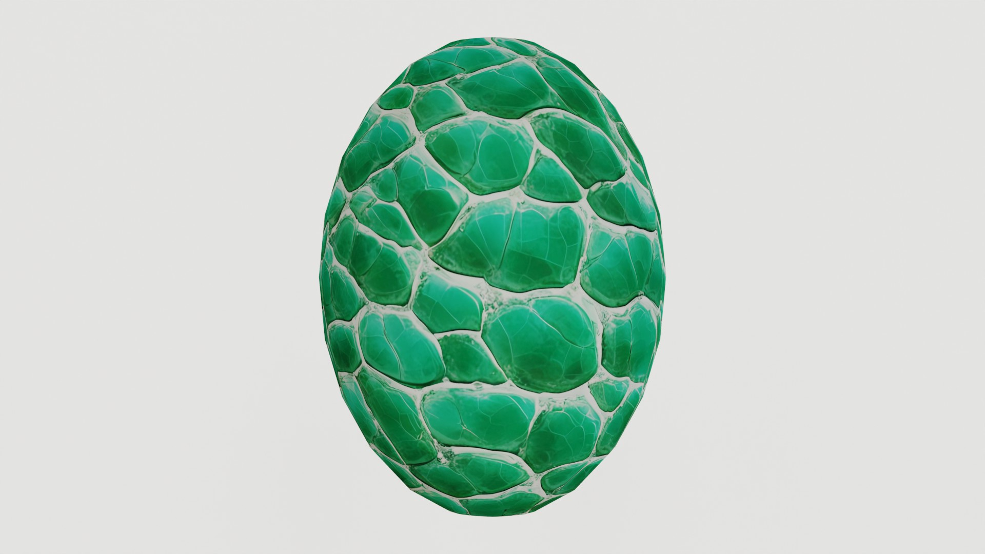 3D Lowpoly Green Dragon Egg Collection Model - TurboSquid 2289125