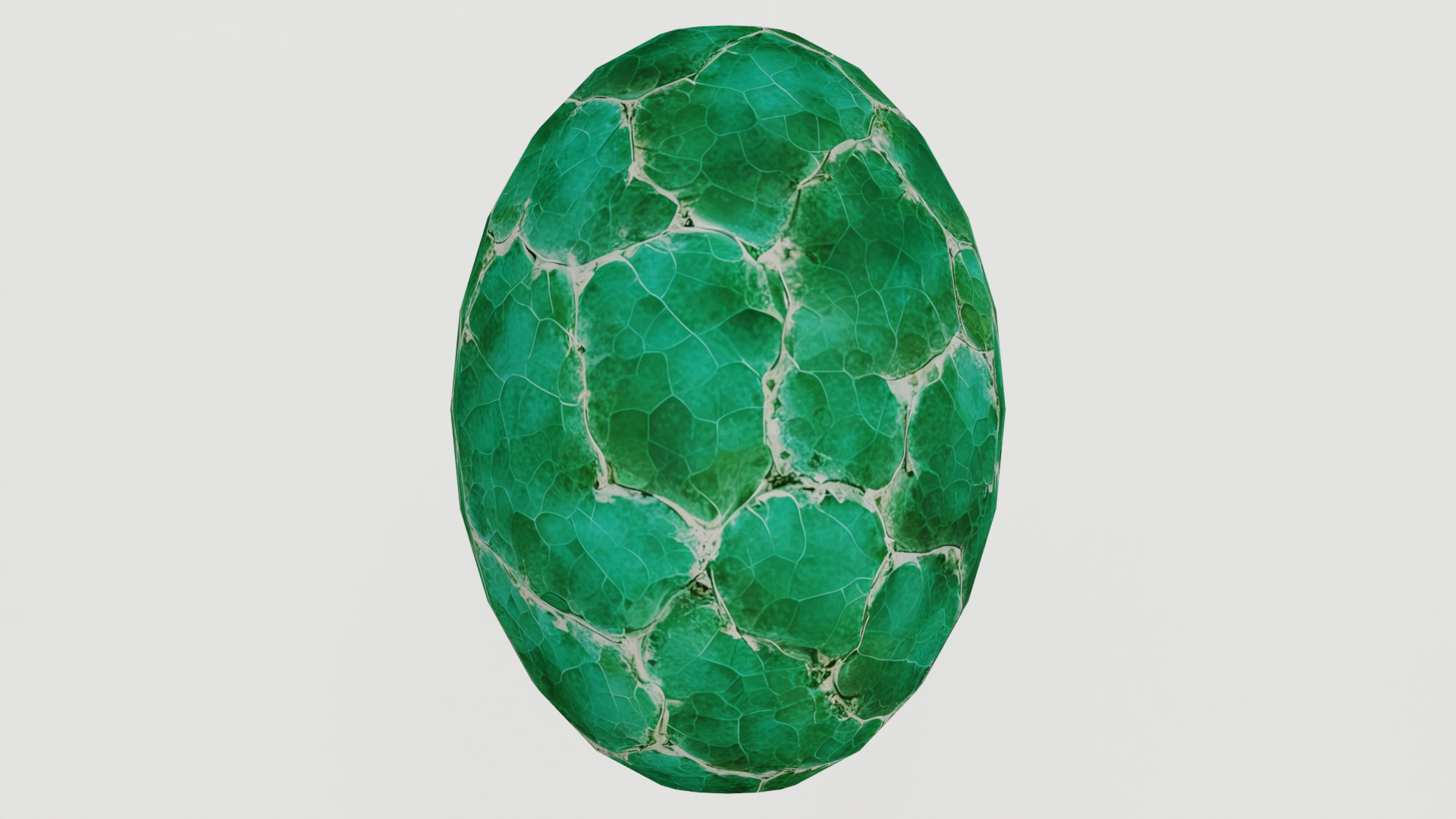 3D Lowpoly Green Dragon Egg Collection Model - TurboSquid 2289125