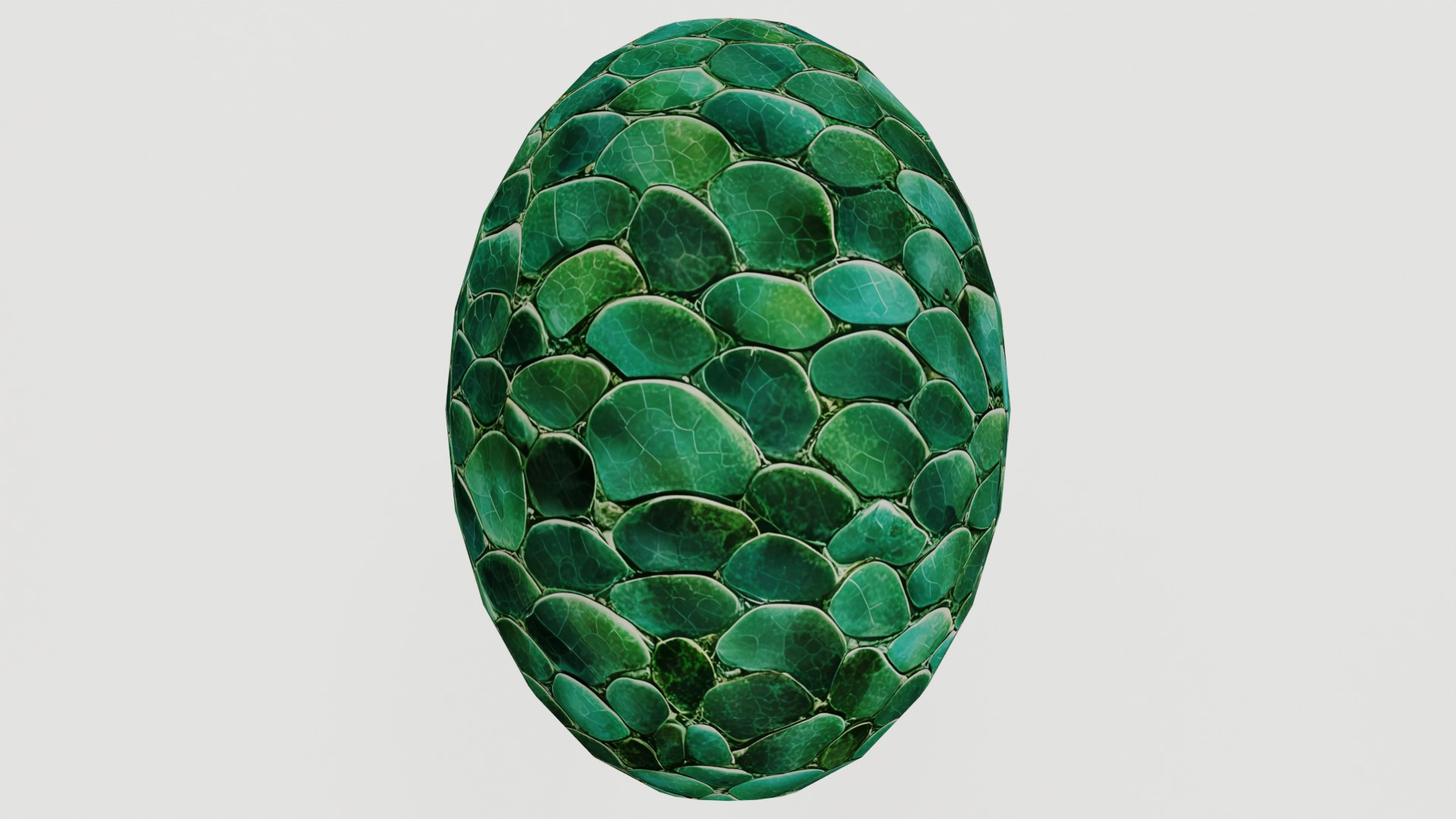 3D Lowpoly Green Dragon Egg Collection Model - TurboSquid 2289125