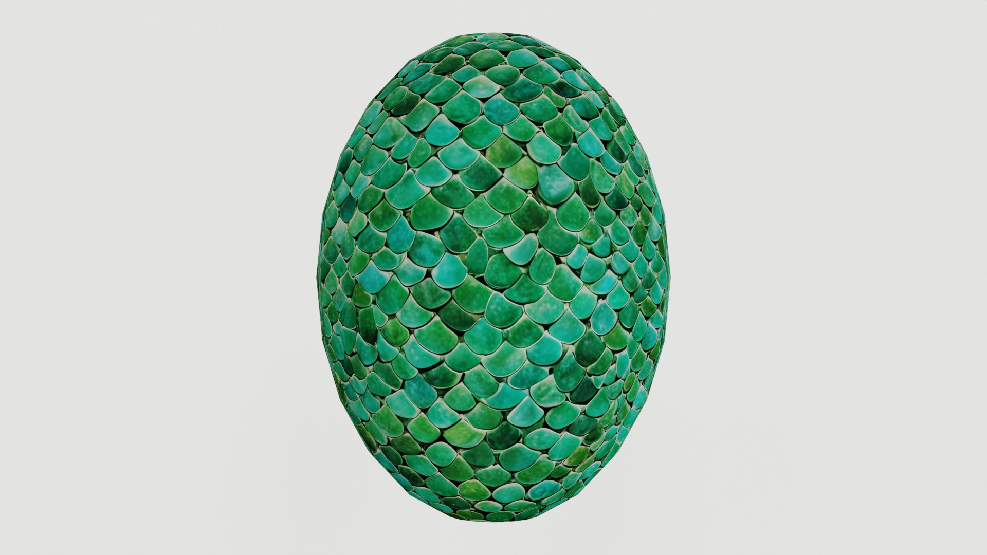 3D Lowpoly Green Dragon Egg Collection Model - TurboSquid 2289125