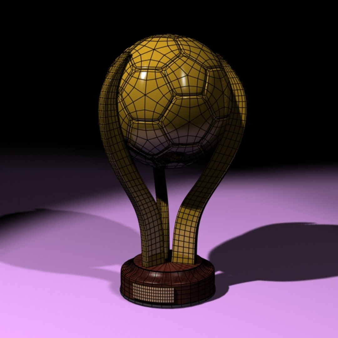 Gold Football Trophy Max