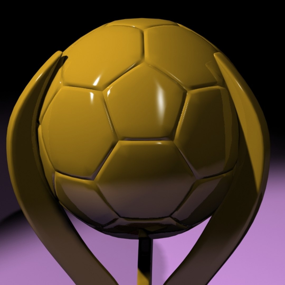 Gold Football Trophy Max