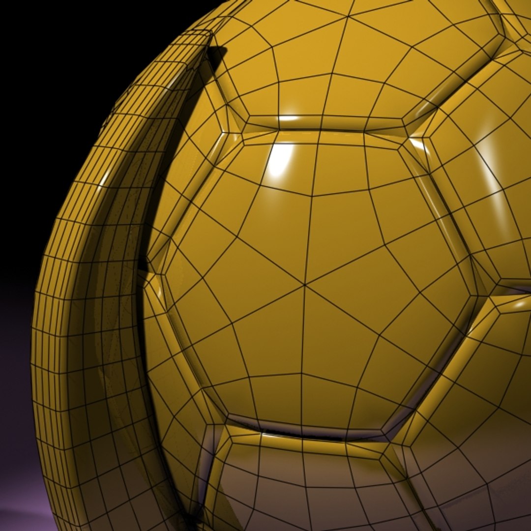 Gold Football Trophy Max