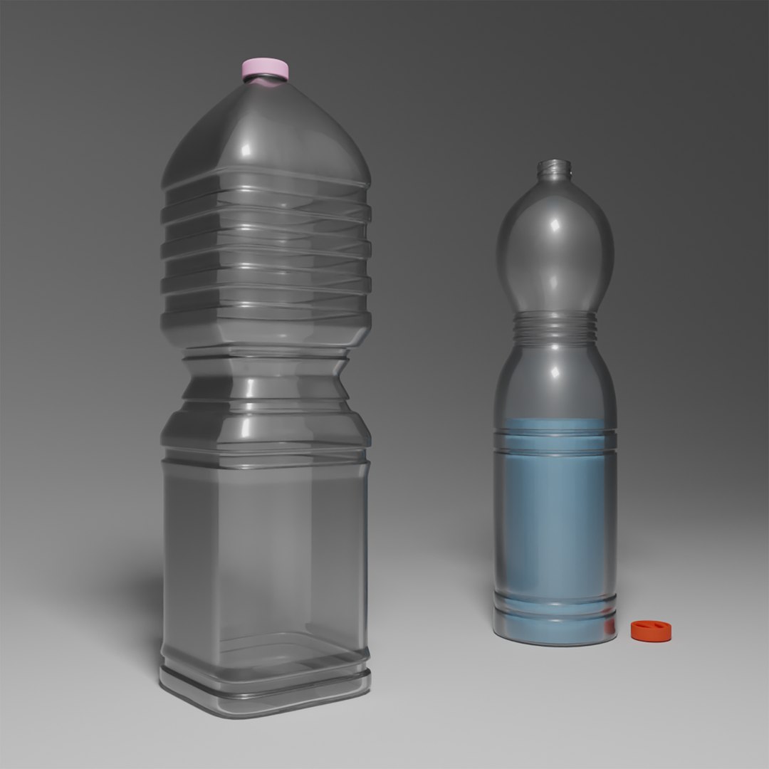 Water Bottle 3D Model - TurboSquid 2205003