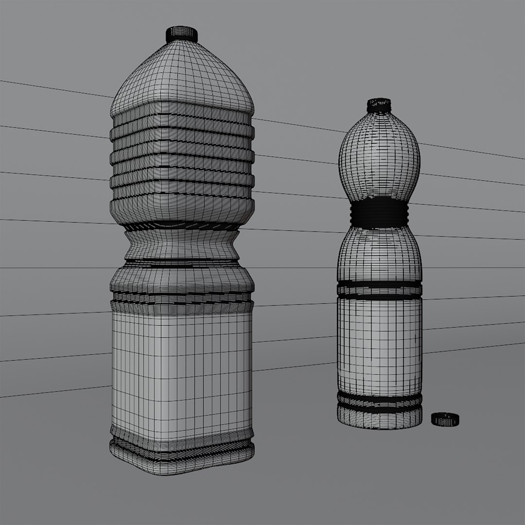 Water Bottle 3D Model - TurboSquid 2205003