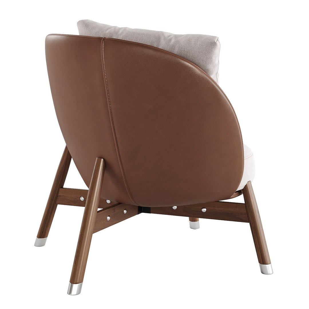 3D Flexform Armchair Eri Model - TurboSquid 2411552