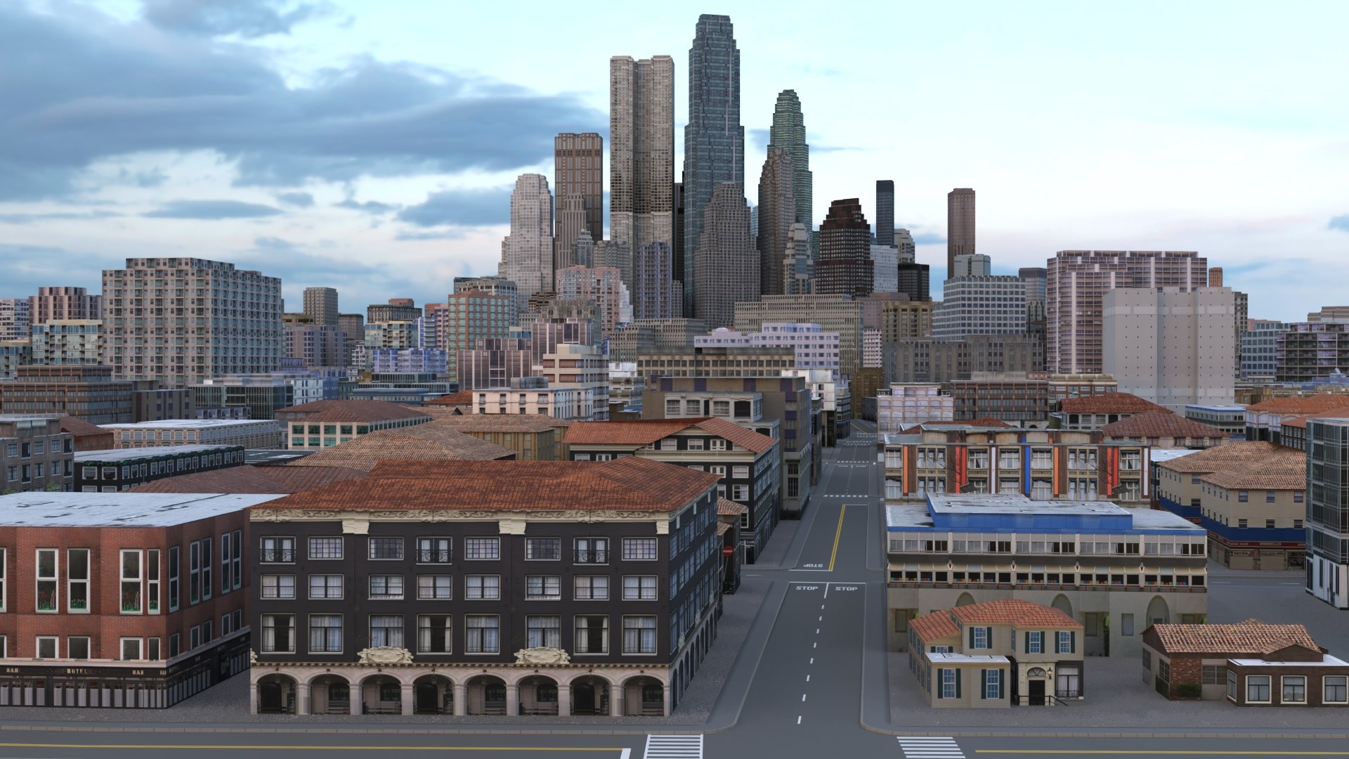 City 103 3D Model - TurboSquid 2215967