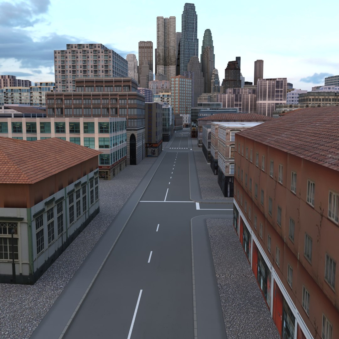 City 103 3D Model - TurboSquid 2215967