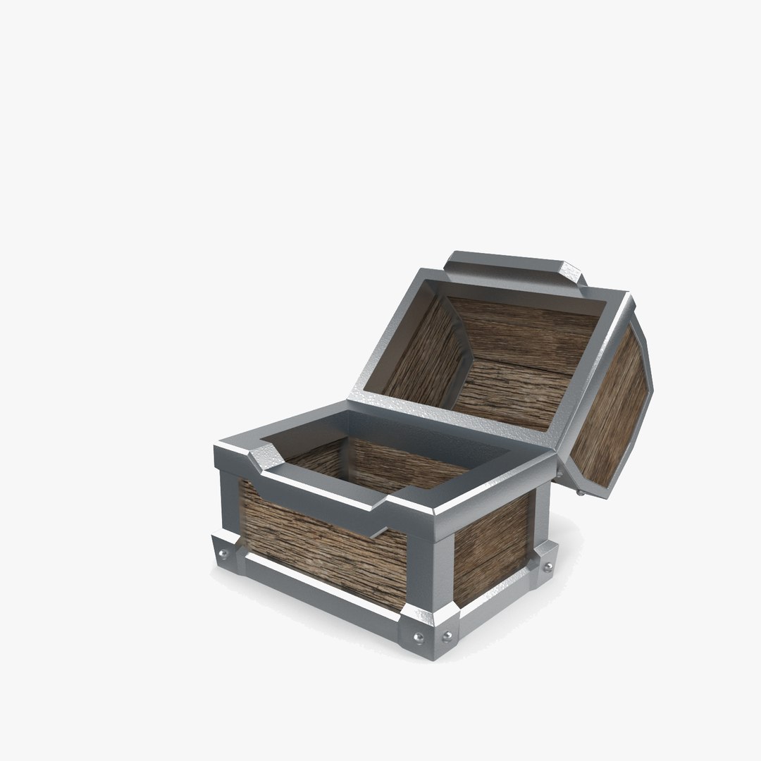 3d Model Clash Giant Chest